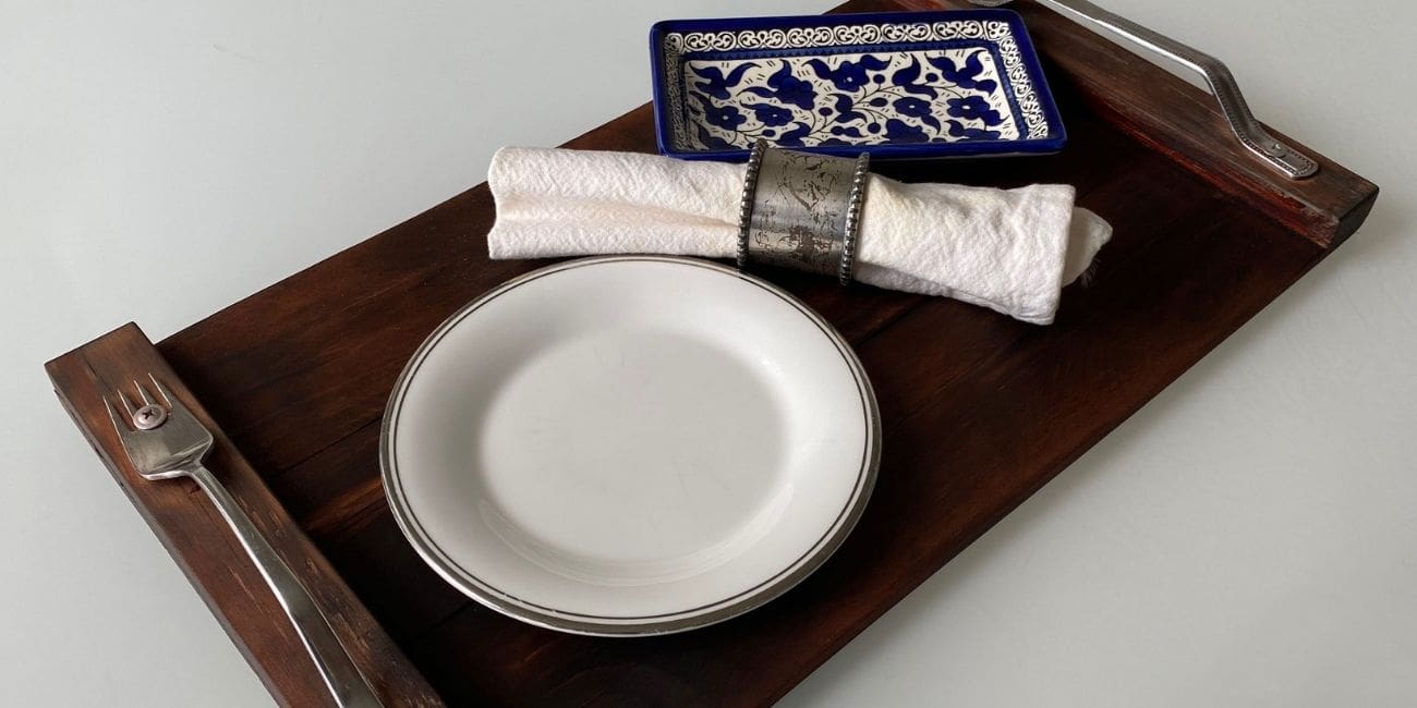 Woodwork for Beginners - Rustic Tray from Upcycled Materials - North ...